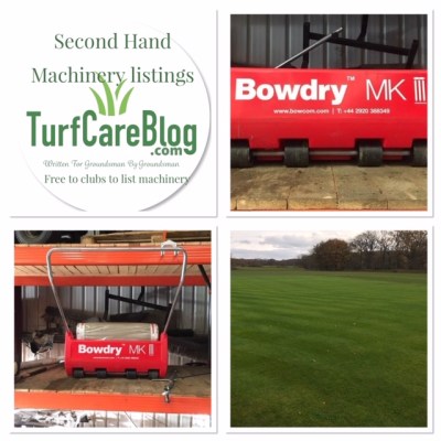 Second Hand Machinery