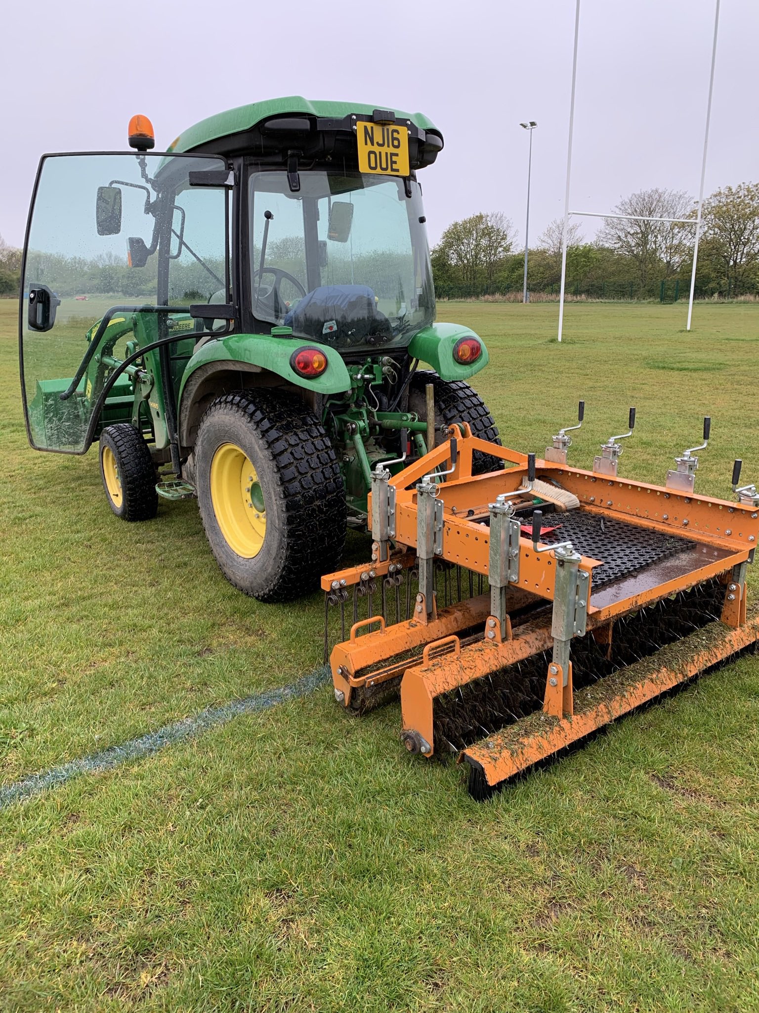 How to Repair a Muddy Damaged Sports Pitch | TurfCareBlog