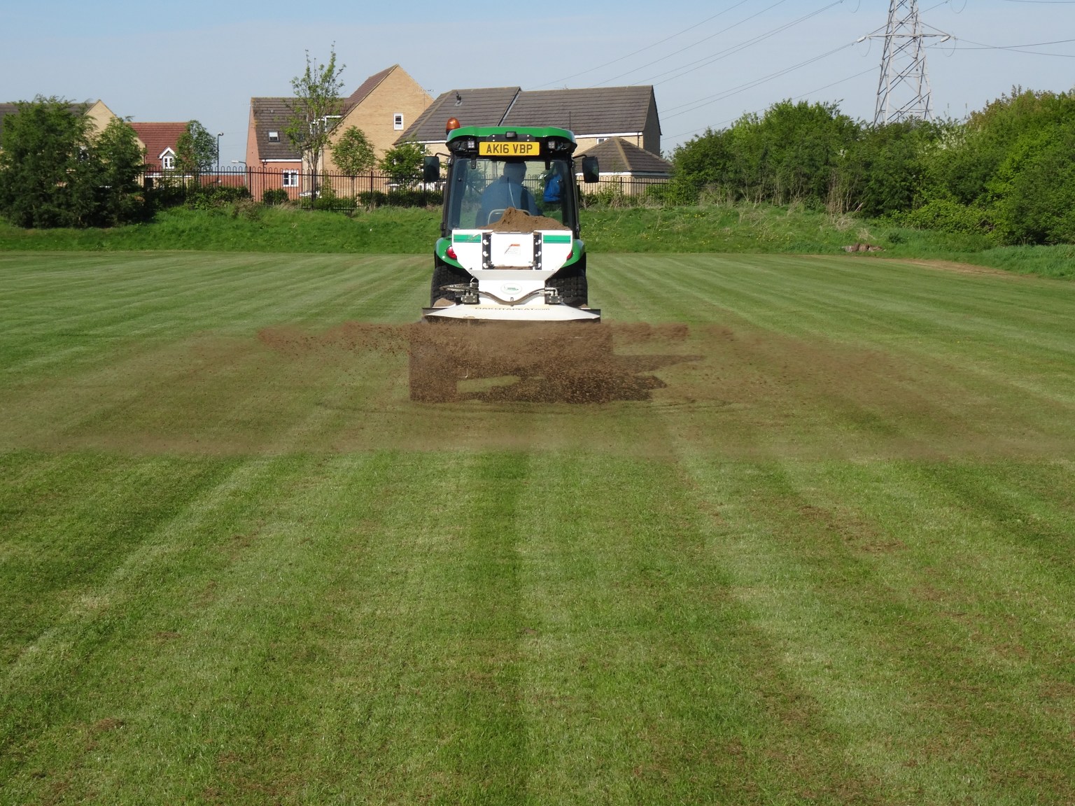 How to Choose the Correct Topdressing for your Sports Pitch | TurfCareBlog