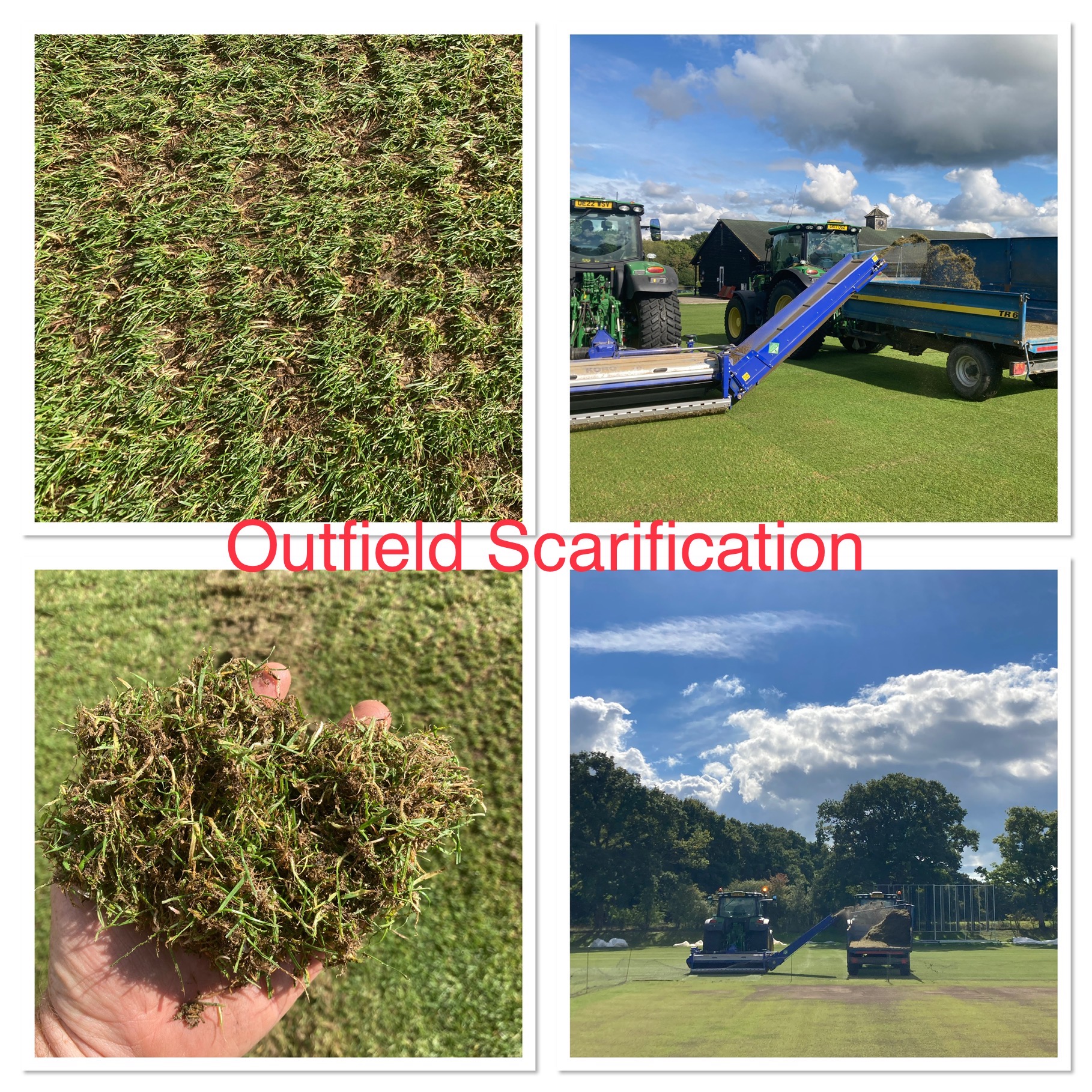 How to Renovate a Cricket outfield | TurfCareBlog
