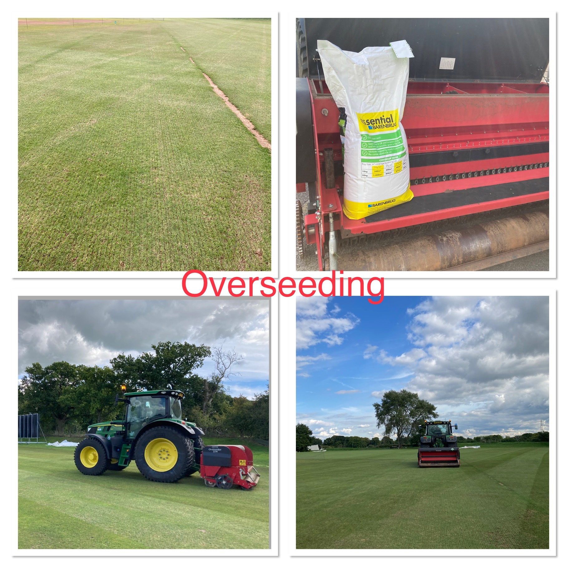 How to Renovate a Cricket outfield | TurfCareBlog
