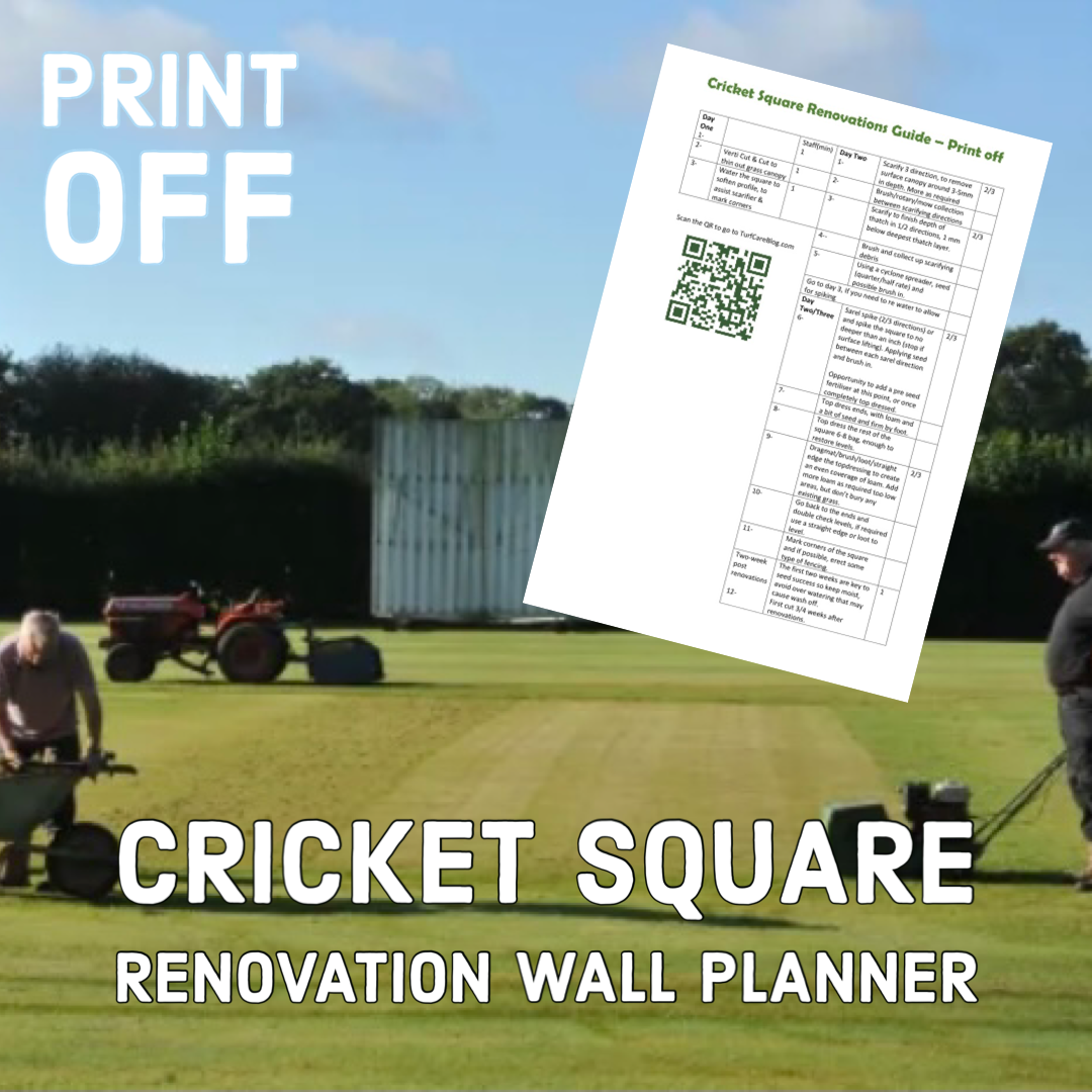 Cricket Square Renovation Wall Planner Print off